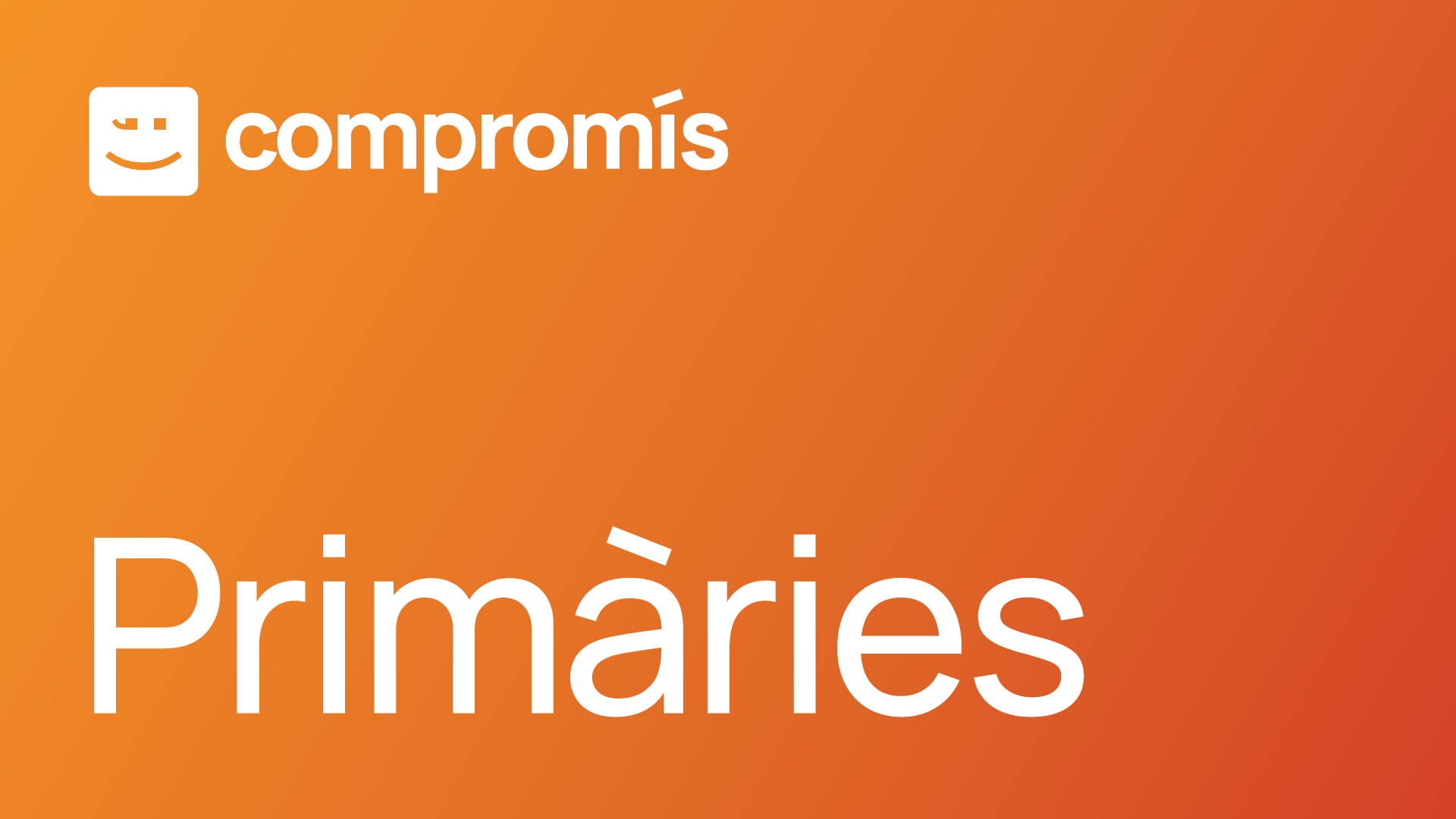 Primàries Compromís